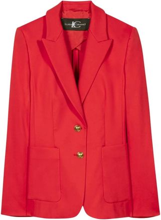 Luisa Cerano Femme, Vestes, Rouge, Taille: 42 FR Blazer