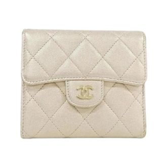 Chanel Pre-owned Wallet (tri-fold) - - Pre-owned - Damen - Wei&szlig; - ONE SIZE
