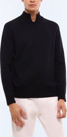 Fursac Pull col montant en laine et cachemire - Taille XXL - Homme