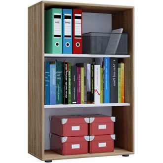 ebuy24 Ebuy24 - Regal B&uuml;cher Ordner Aktenregal Lona 3f