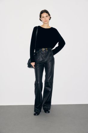 Gerard Darel Pull en laine et strass - REIA - Noir