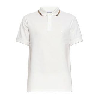 Burberry Homme, Tops, Blanc, Taille: XS Eddie Polo