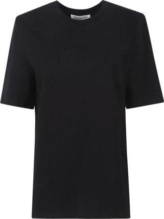 Frankie Shop Femme, Tops, Noir, Taille: 40 FR Carrington Padded Shoulder Tee