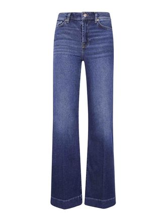 7 For All Mankind Jean Droit - Bleu