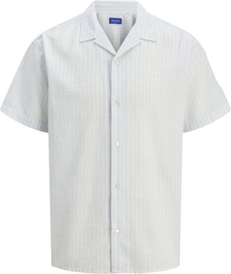 Jack & Jones Jorluke Seersucker Resort Shirt Ss