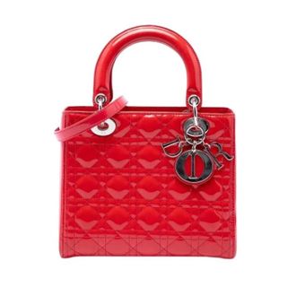 Dior Pre-owned Lady Dior Handtasche - - Pre-owned - Damen - Rot - ONE SIZE