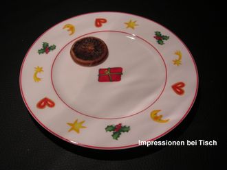 Dibbern Sonderaktion Dibbern FBC Season&acute;s Greetings - Teller flach 21 cm - NEU