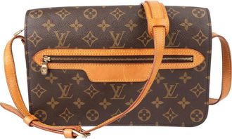 Louis Vuitton Crossbody Bags - Louis Vuitton Canvas Monogram Saint Germain GM Cro - Gr. unisize - in Braun - f&uuml;r Damen