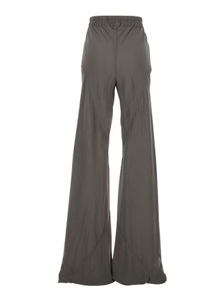 Rick Owens Womens Trousers Bias Grey Silk Blend