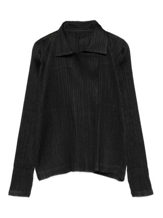 Pleats Please Issey Miyake Blazer - Schwarz