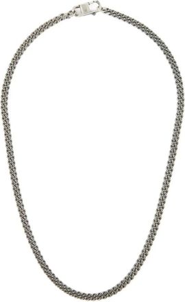 Maison Margiela Homme, Accessoires, Gris, Taille: ONE Size Curb Chain Necklace