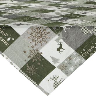 Sander MitteldeckeJul gr&uuml;n Gr&ouml;&szlig;e 85x85 cm