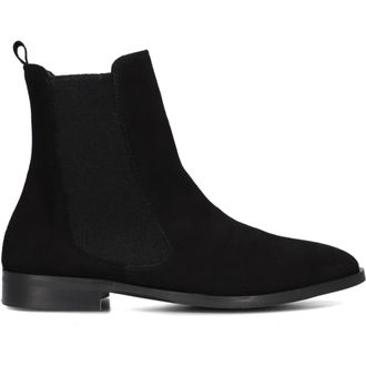 Stefano Lauran Schwarze Wildleder Stiefeletten - - Shoes - Damen - Schwarzk - 37 EU