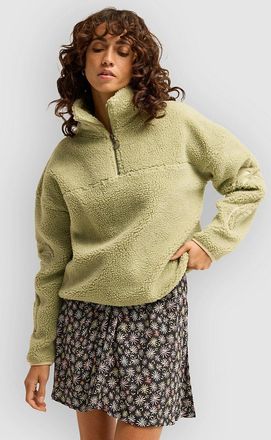 Billabong Sun Fun Half-Zip Fleece Pullover smoke green