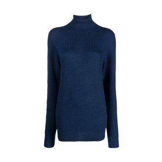 La Fileria Rollkragenpullover - - Knitwear - Herren - Blau - XL