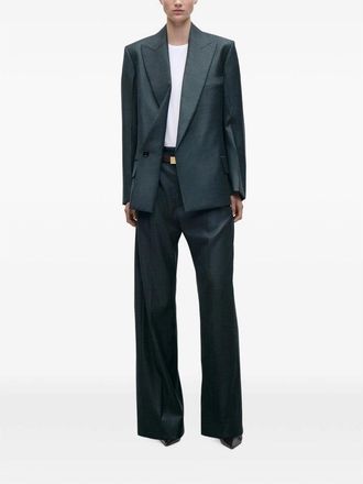 Victoria Beckham Magre Blazer - Green