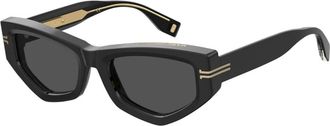 Marc Jacobs Femme, Accessoires, Noir, Taille: 54 MM MJ 1028/S Lunettes de soleil