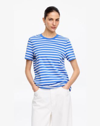 Arket LILY Charakteristisches T-Shirt -Blau