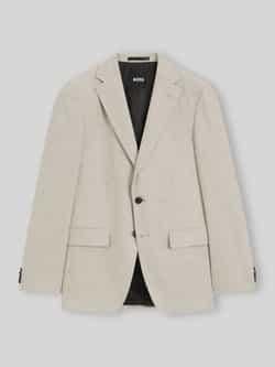 HUGO BOSS Slim Fit Sakko aus Wolle mit Brusttasche