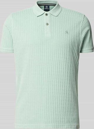 Lerros Slim Fit Poloshirt mit Logo-Stitching