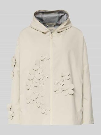 Save The Duck Regular Fit Regenjacke mit floralen Applikationen Modell Rosa