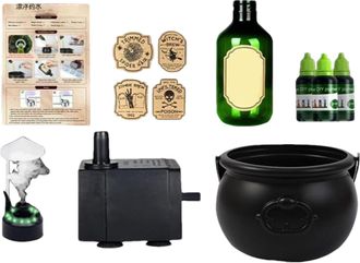 Generic Halloween-Kessel, Halloween-Dekoration, festliche, gruselige Ornament-Dekoration für Hof, Innenbereich, Rasen, Zimmer, Zuhause, Outdoor, Party, Verand