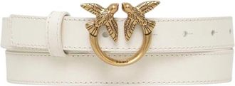 Pinko Pinko - Love Berry H2 Belt - Femme - Accessoires - Blanc - Taille: M