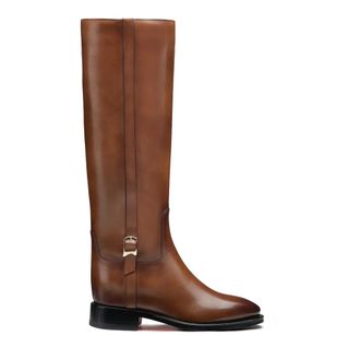 Santoni Botte haute Mandy - Femme - Chaussures - Brun - Taille: 38 1/2 EU