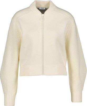 Akris Damen Strickjacke mit Wolle