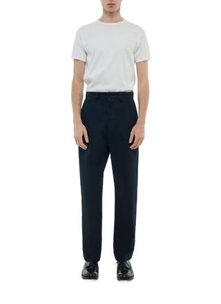 Fursac Chino droit en serge de coton - Taille 29 - Homme