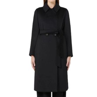 Max Mara Femme, Manteaux, Noir, Taille: 36 FR Manteau Bcollag