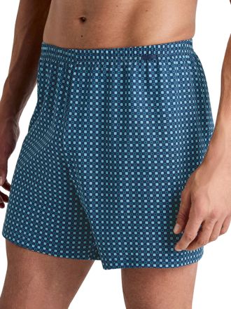 CALIDA Prints Boxershorts Herren, mit stoff&uuml;berzogenem Bund, aus 100% Baumwolle, ohne Eingriff