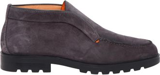 Santoni Loafer - Halfhoge Instapper - Gr. UK_10_5 - in Grau - für Damen