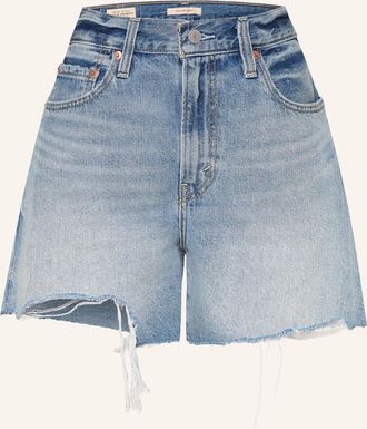 Levi's Jeansshorts Ribcage blau