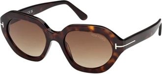 Tom Ford Femme, Accessoires, Brun, Taille: 53 MM Meryl-02 Lunettes de soleil