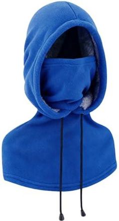 Generico Couverture pour le visage dhiver - cache-cou chaud coupe-vent - &Eacute;charpe &agrave; capuche pour le froid et le ski, pour femmes, coureurs, cyclisme, camping, S