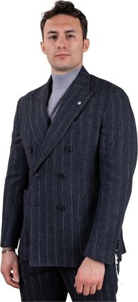 Manuel Ritz Homme, Vestes, Bleu, Taille: M Vestes