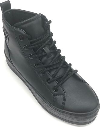 Guess Guess Damen BASKING Stiefelette, Schwarz, 35 EU