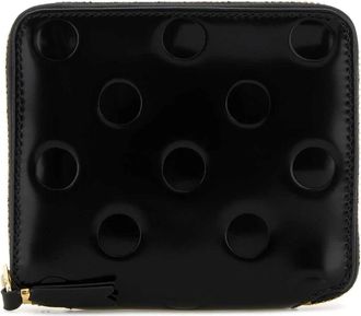 Comme Des Gar&ccedil;ons unisex, Accessoires, Noir, Taille: ONE Size Dots Embossed Wallet