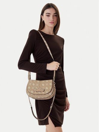 Guess Handtasche Carrie Logo HWGP98 98200 Beige