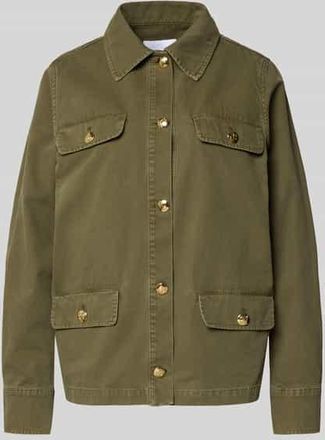 Anine Bing Regular Fit Jacke mit Umlegekragen