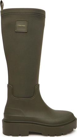 Calvin Klein Gummistiefel Calvin Klein Rainboot High Rubber Neo HW0HW03180 Gr&uuml;n