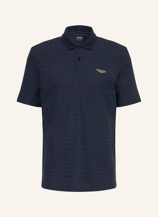HUGO BOSS Piqu&eacute;-Poloshirt Parris blau