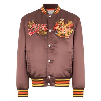 Philipp Plein Herren, Jacken, Braun, 5XLGr&ouml;&szlig;e