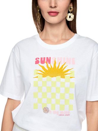 Marc Cain T-Shirt Dessert Fiesta Premium Damenmode mit Print