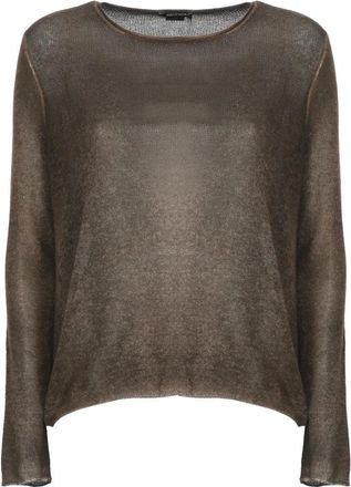 Avant Toi Damen, Strickwaren, Braun, XSGr&ouml;&szlig;e