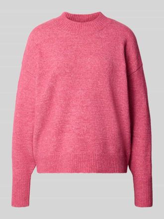 Ichi Relaxed Fit Strickpullover mit Woll-Anteil Modell Sage