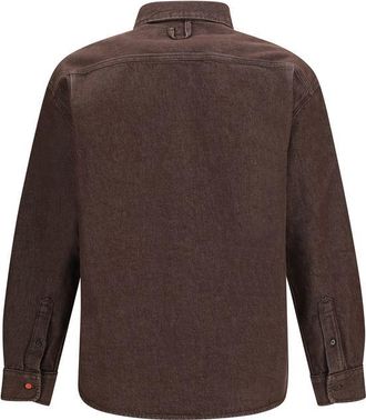 Jacquemus Denim Shirt - Brown