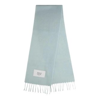 Maison Kitsun&eacute; Baby Alpaka Schal - - Accessories - unisex - Gr&uuml;n - ONE SIZE