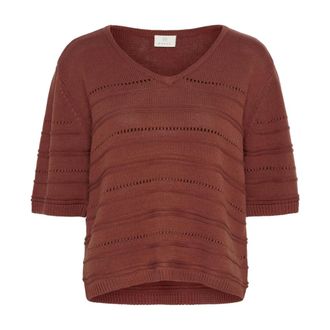 Kaffe Tricots - Femme - Pulls - Brun - Taille: 40 FR